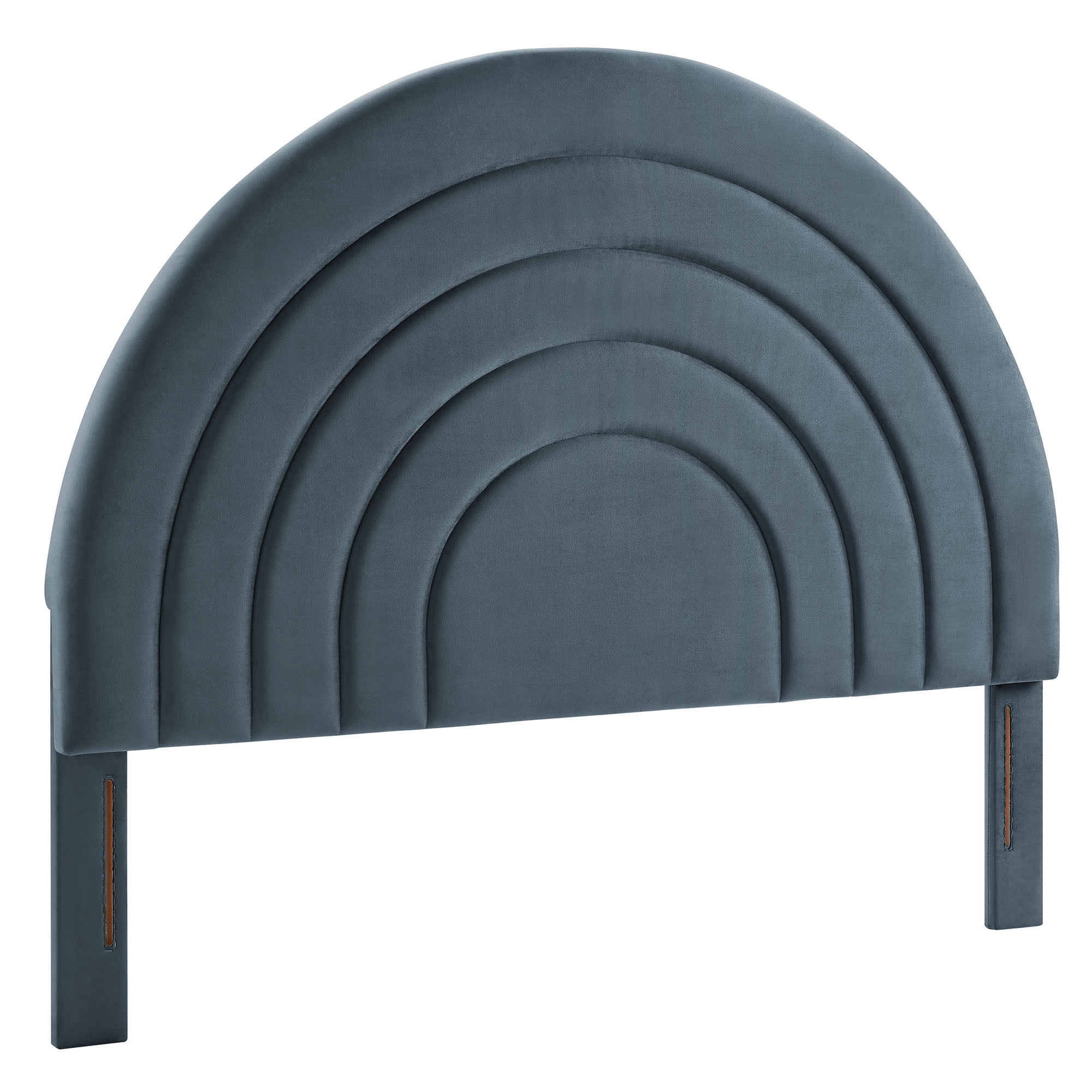 Headboard, Queen, Blue, Velvet, Hotel Bedroom, Modern Contemporary ...