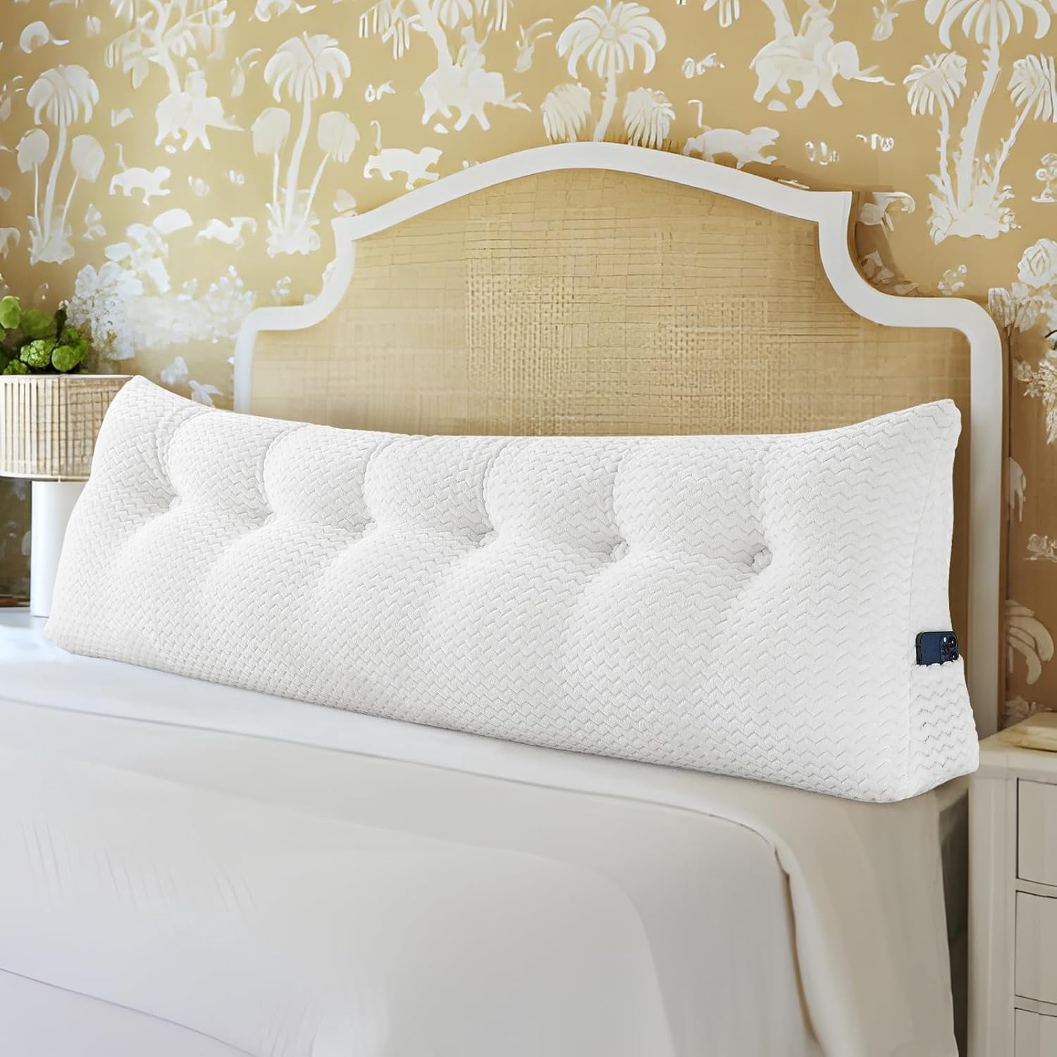 Headboard Wedge Pillow Large Headboard Pillow Wedge Pillow Headboard ...