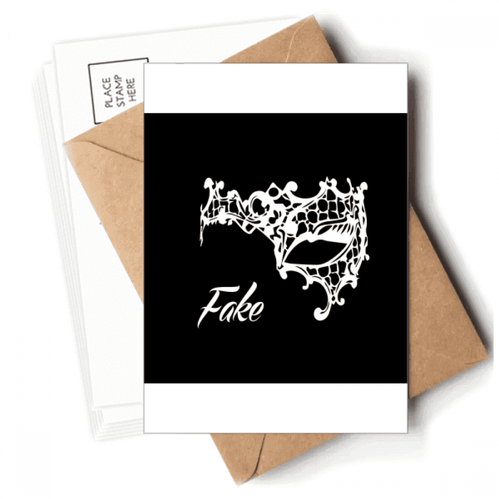 Headed Dark Head Cool Postcards Envelopes Blank Note Cards Mailing ...