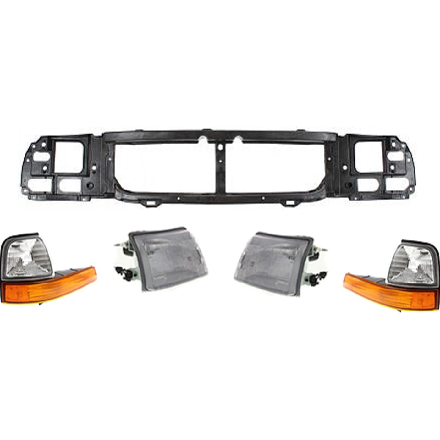 Header for Panel Head And Corner Light Kit for 1998-2000 for Ford for ...