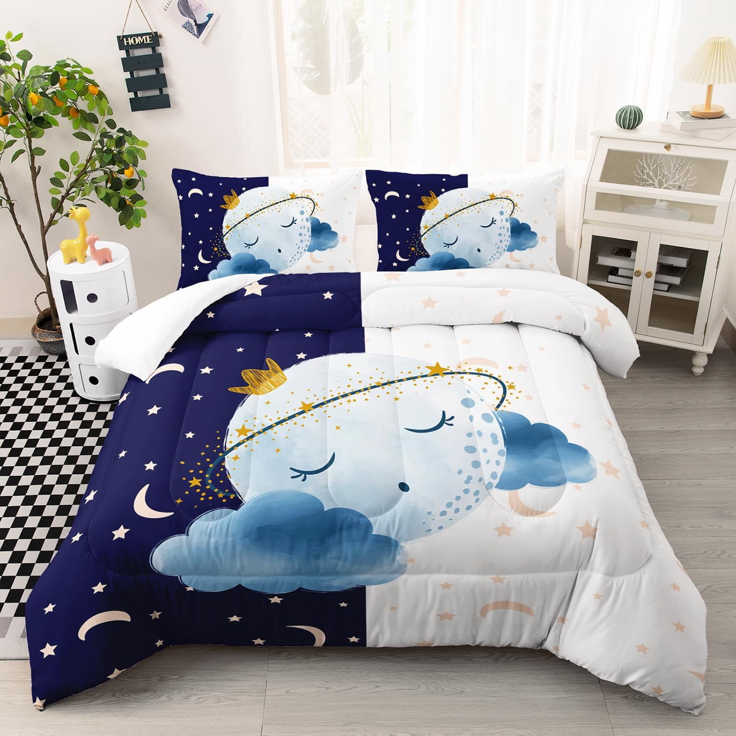 Headgear Soccer Comforter Set Full Size Fire Galaxy Soccer Ball Boys ...