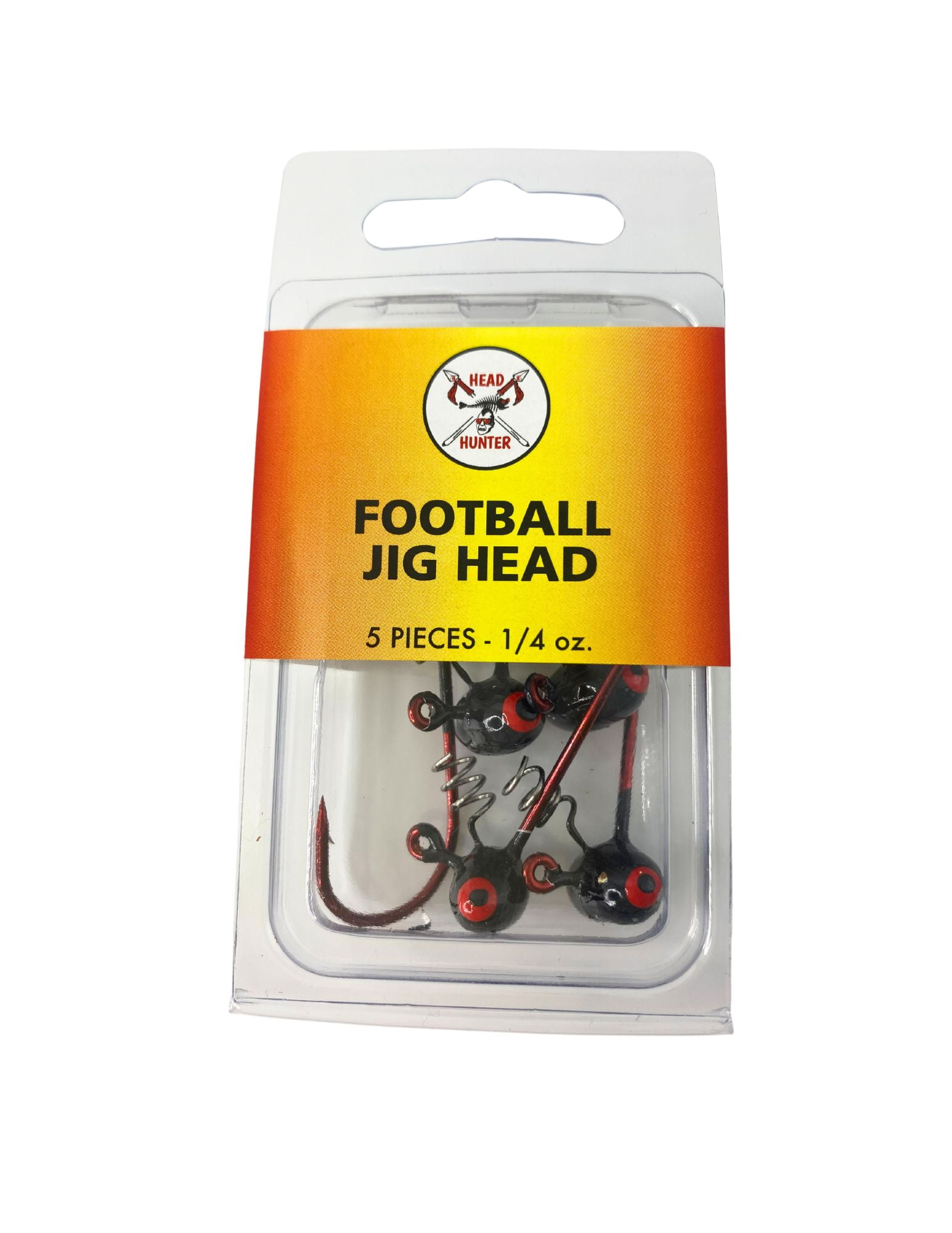 Headhunter Lures, Finesse Football Head, Black, 1.4 oz - Walmart.com