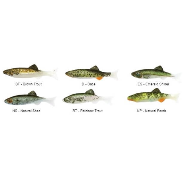 Head Hunter Lures Keystone Emerald Shiner Minnow 1.16oz 6ct Fishing ...