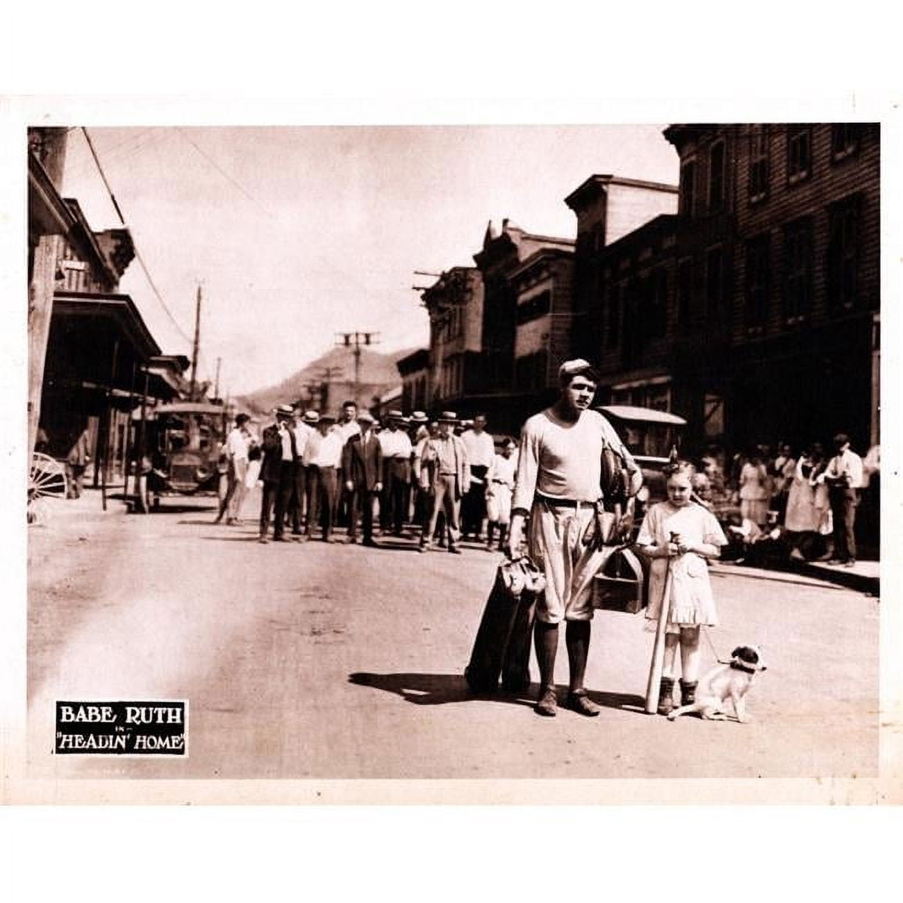 Headin Home From Left Babe Ruth Frances Victory 1920 Photo Print ...