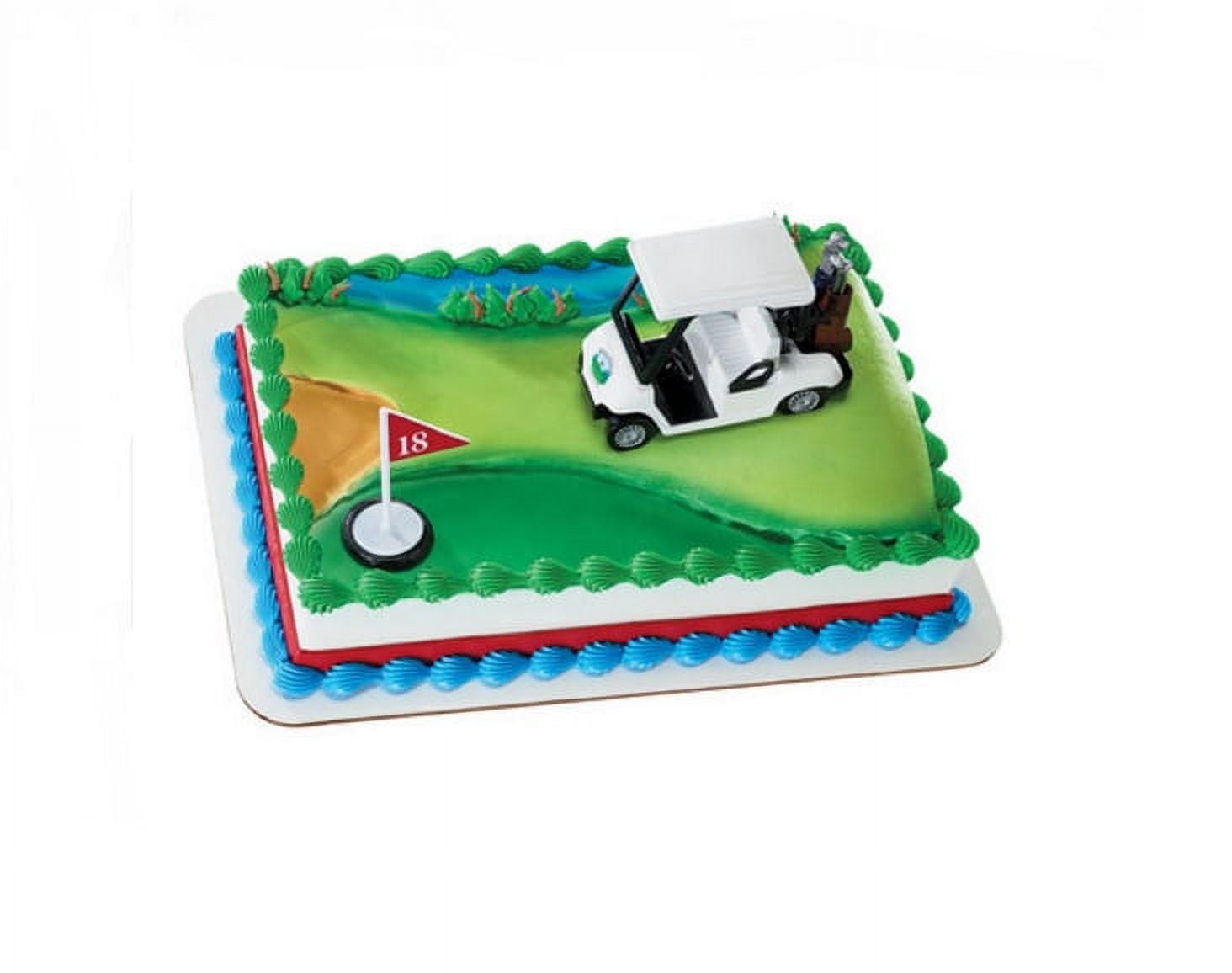 Heading for the Green Cake Topper, by A Birthday Place - Walmart.com