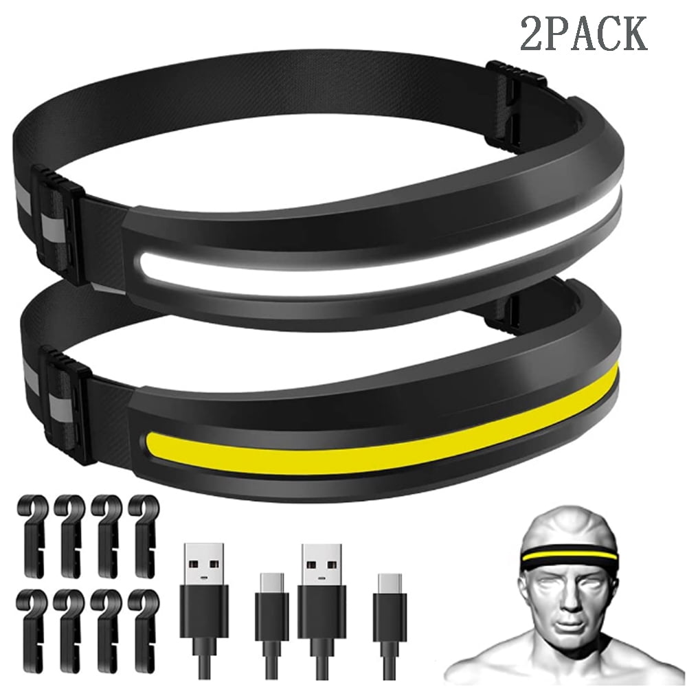 Mrmosy 2 Pack Hybrid Head Light, High Power LED, Waterproof, Super ...