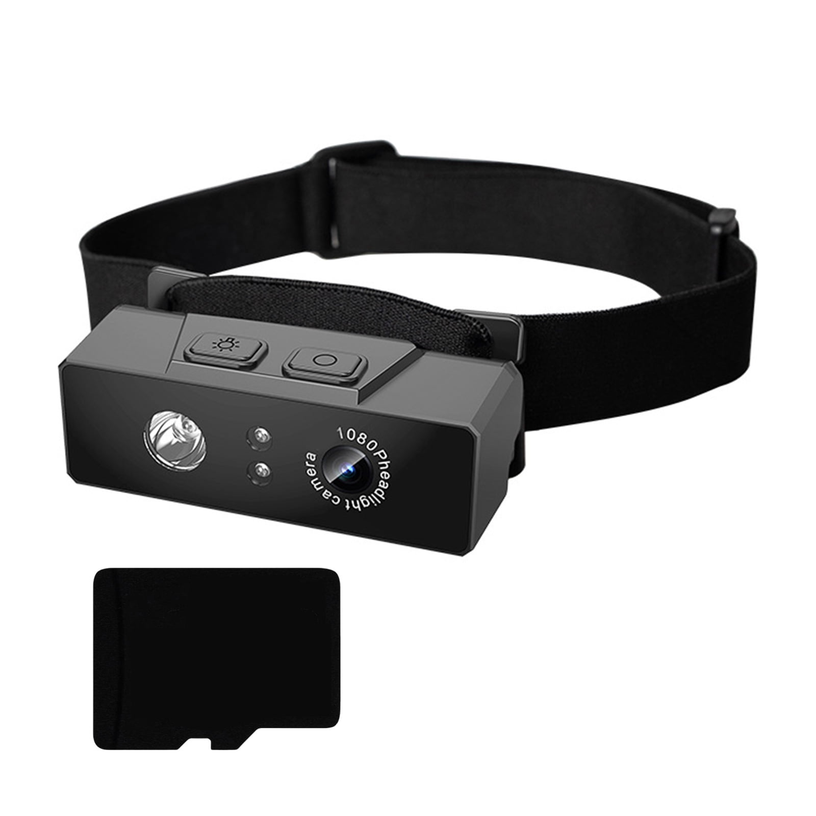 Headlamp Camera 1080p Video Recorder with CMOS Sensors LED Action ...