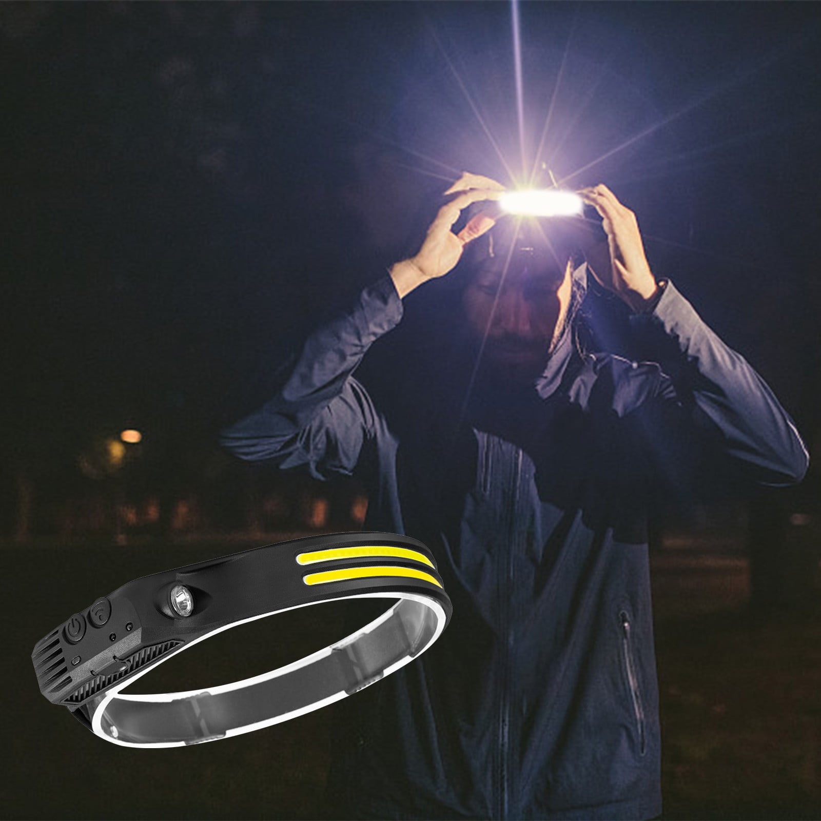 Headlamp Rechargeable,Head Lamps Led Rechargeable,Led Head Lamp ...