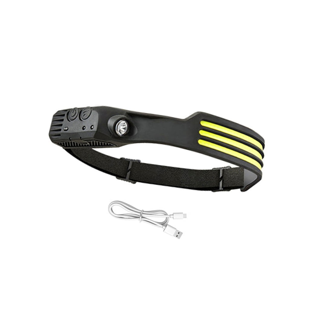 Headlamps Camping Running Fishing Head Torch, Rechargeable Headlight ...