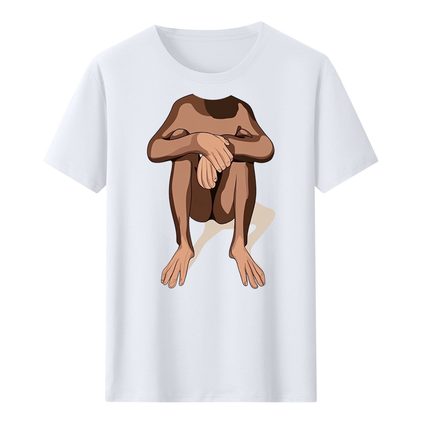 Headless Animal Costume T-Shirt - Funny Lazy Gift Graphic Tee | Novelty ...