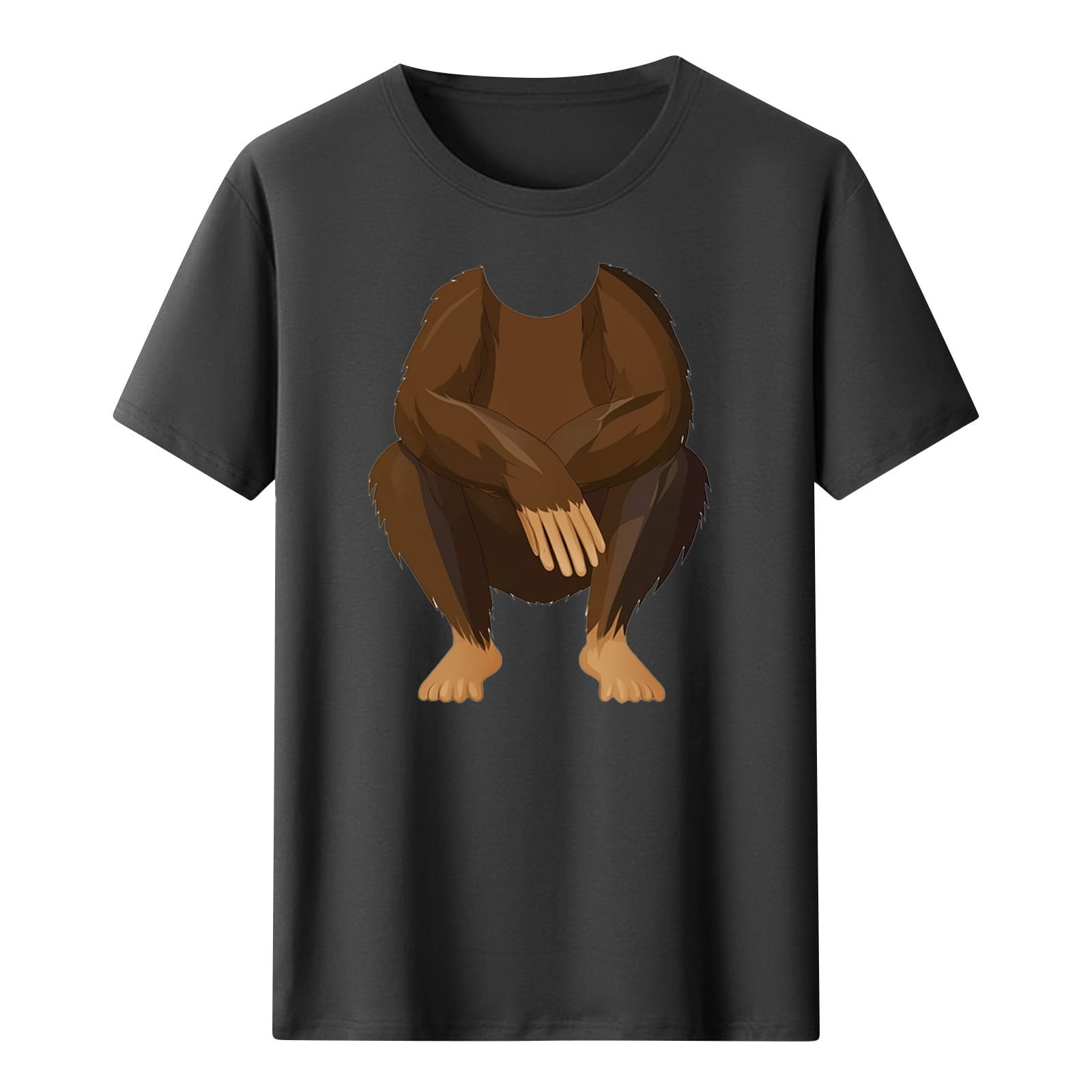 Headless Animal Costume T-Shirt - Funny Lazy Gift Graphic Tee | Novelty ...