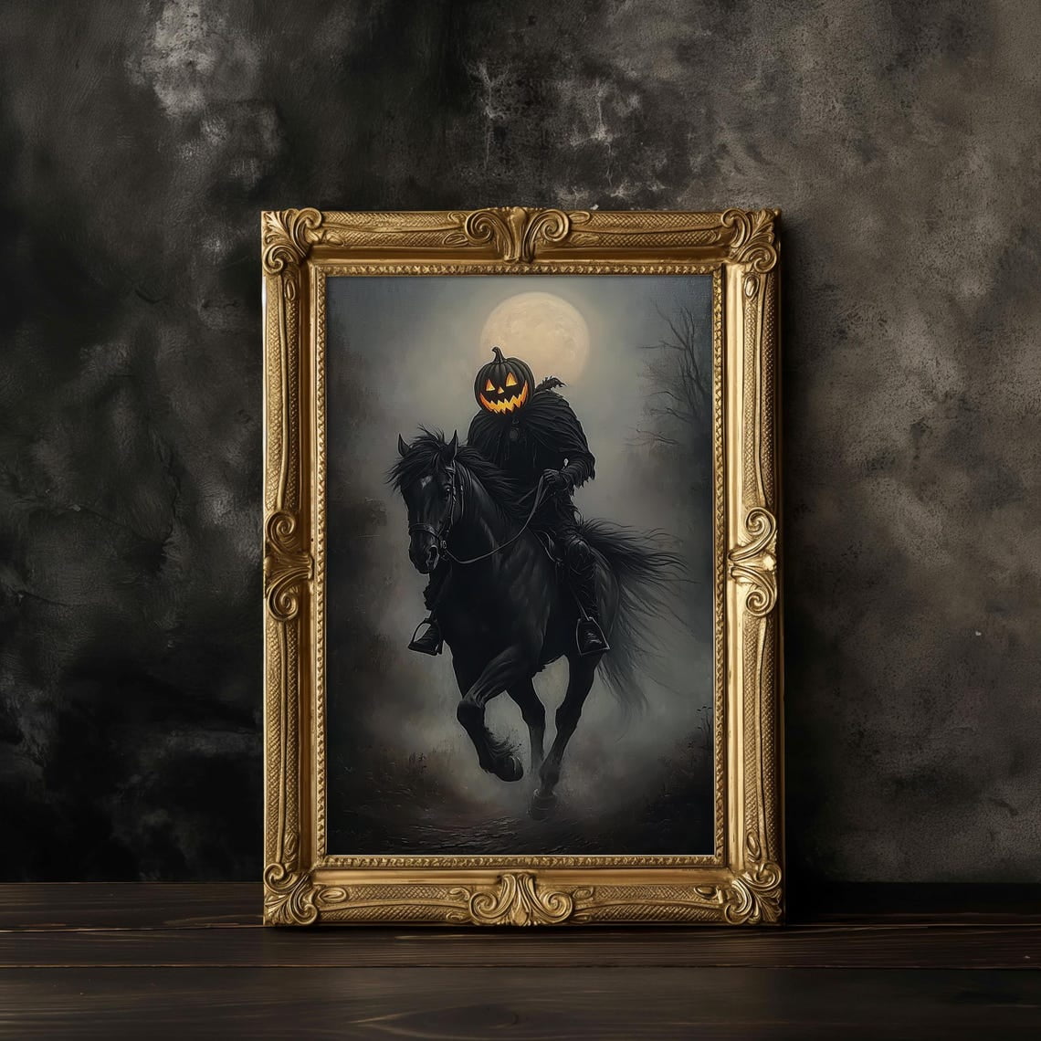 Headless Horseman Poster, Geist Malerei, Galerie, Dark Cottagecore ...