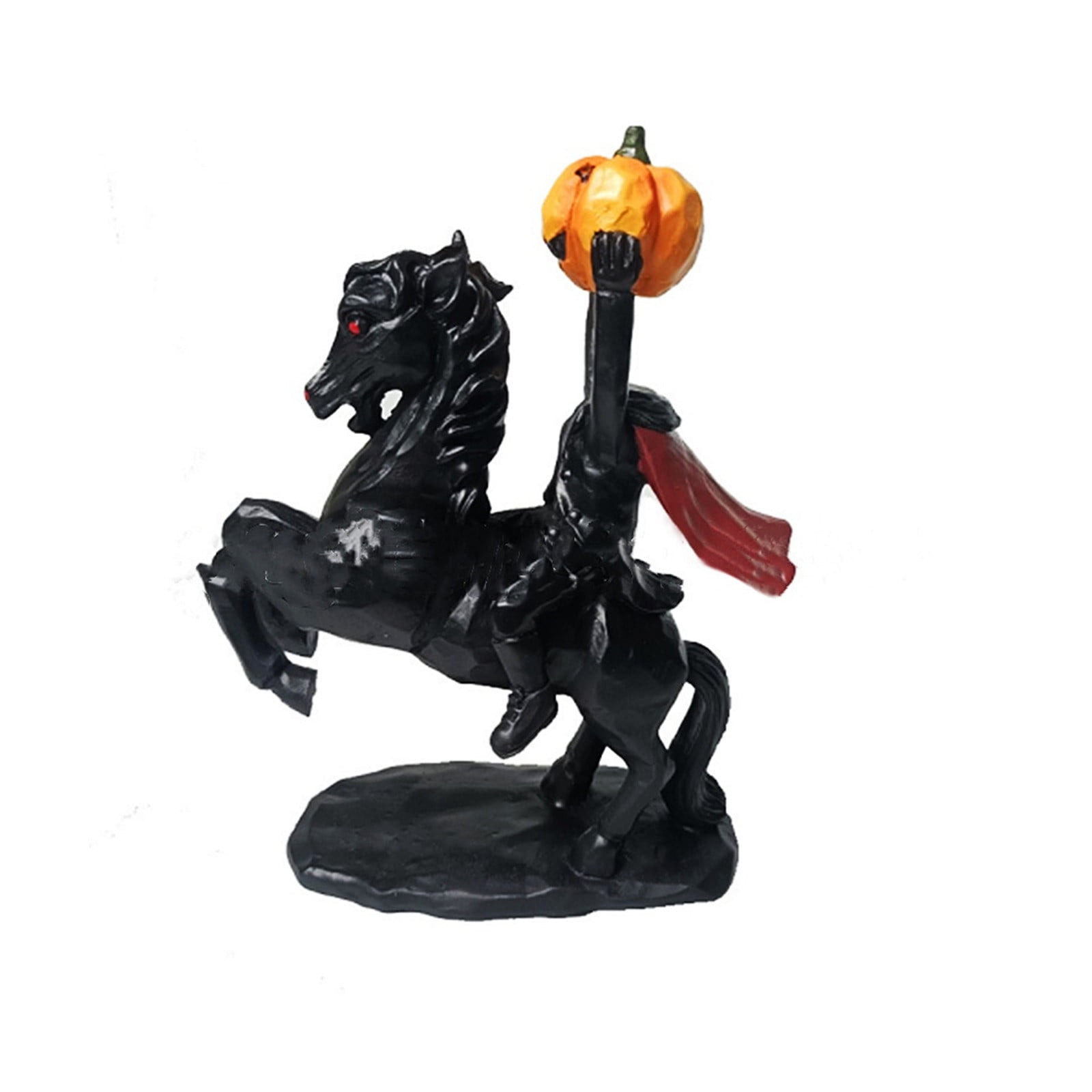 Headless Horseman, Resin Headless Horseman Statue with Pumpkin, 8.7x4 ...