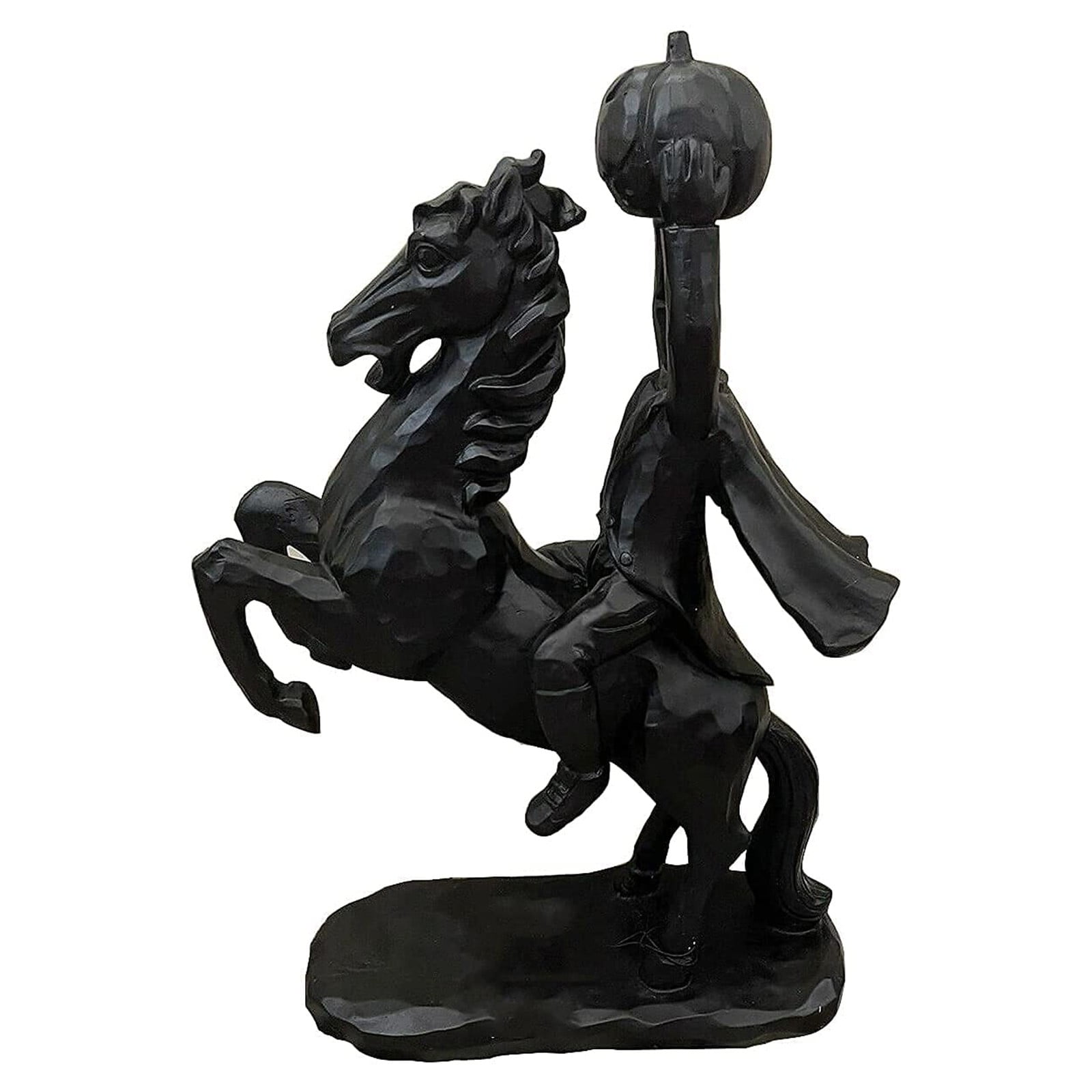 Headless Horseman Statue Resin, Headless Horseman Halloween Decor ...