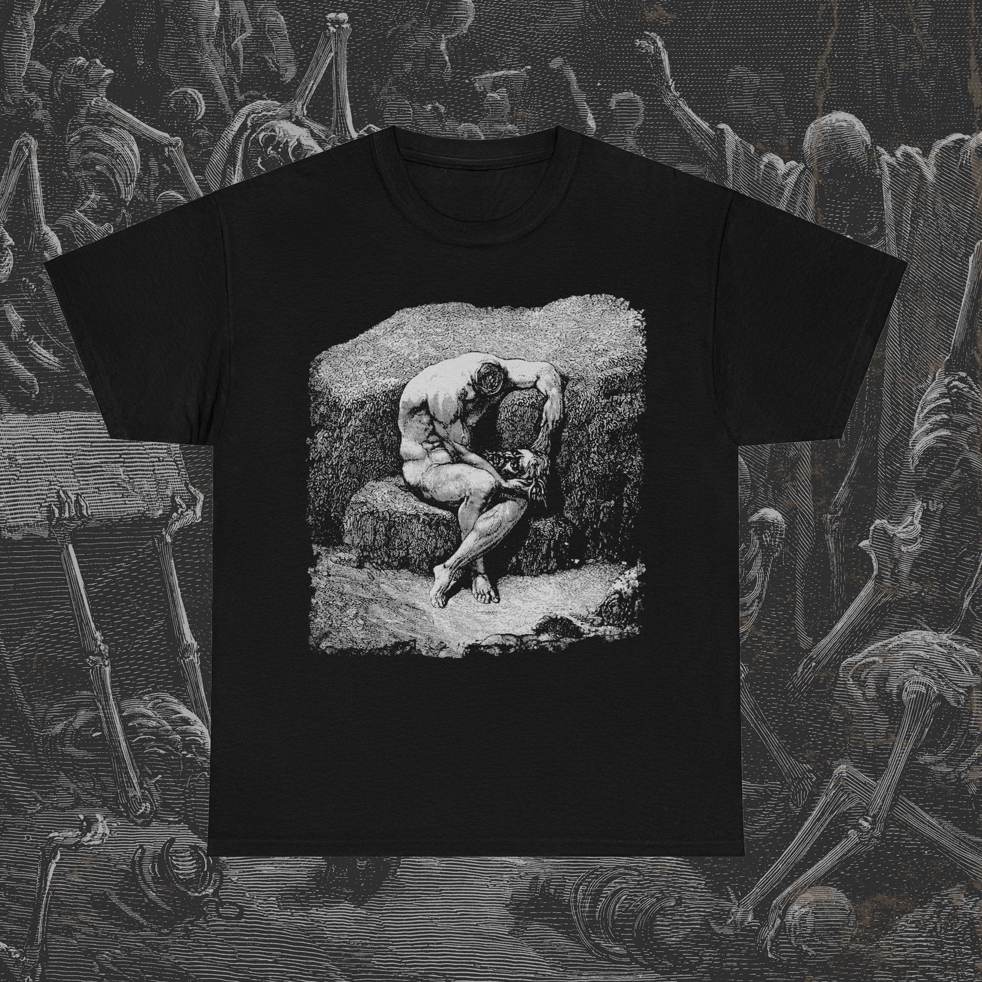 Headless Man Shirt, Gustave DorÃ© T-Shirt, Divine Comedy Shirt, Geri Del Bello Shirt, Dante ...