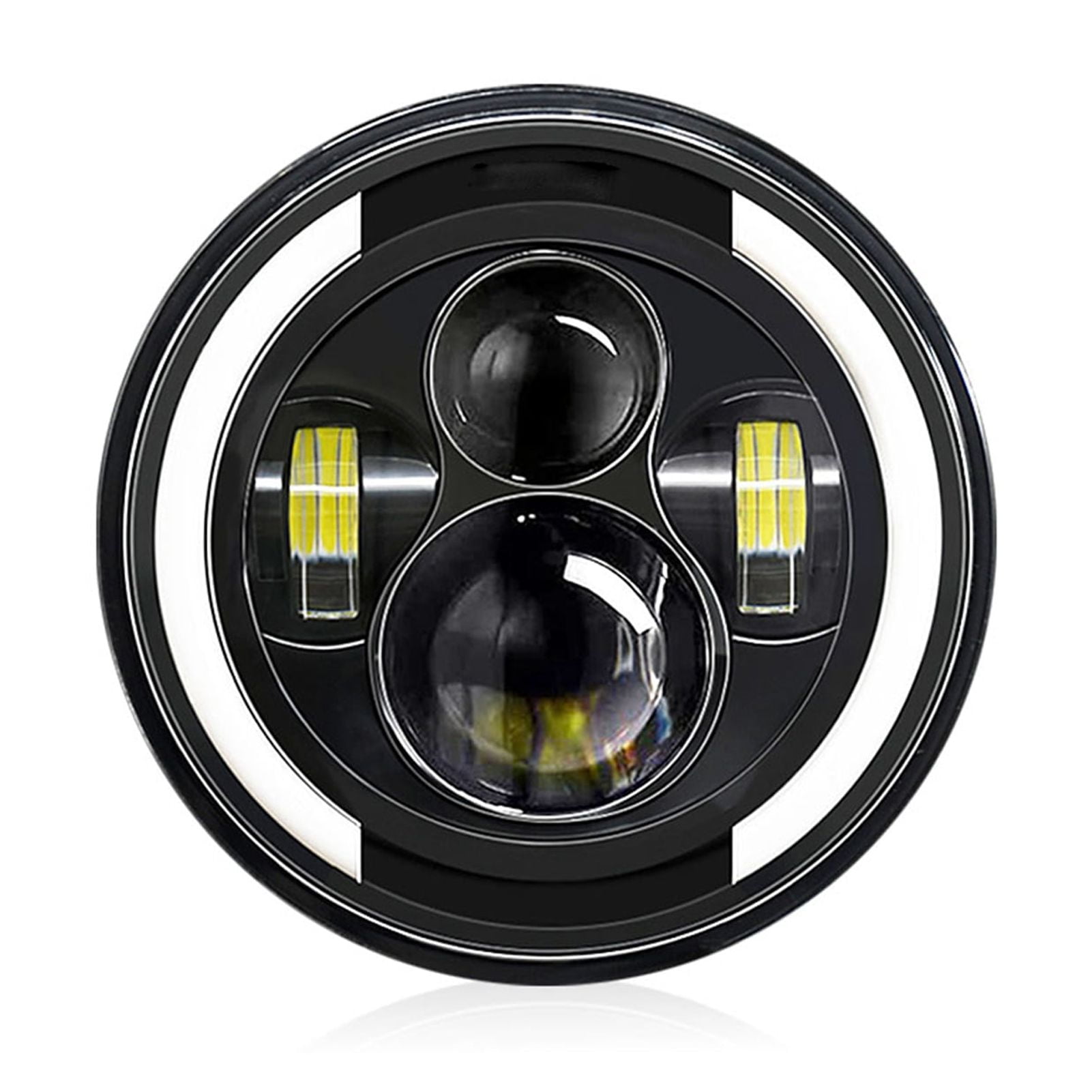 Drl 1Pcs 7 Inch Car Motorcycle LED Headlight With DRL/Turn /Low Beam ...