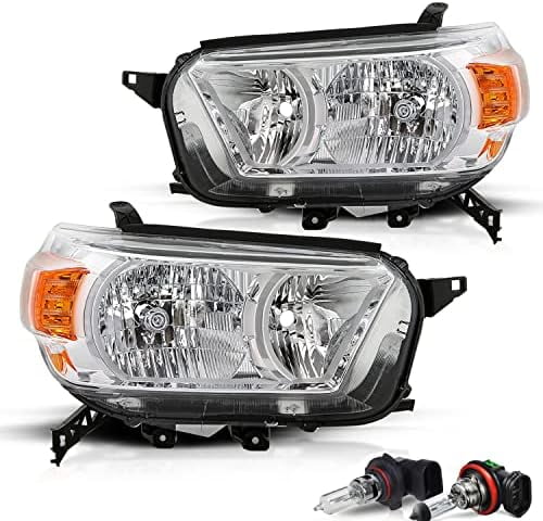 Headlight Assembly Bulbs Included Compatible with 2010 2011 2012 2013 ...