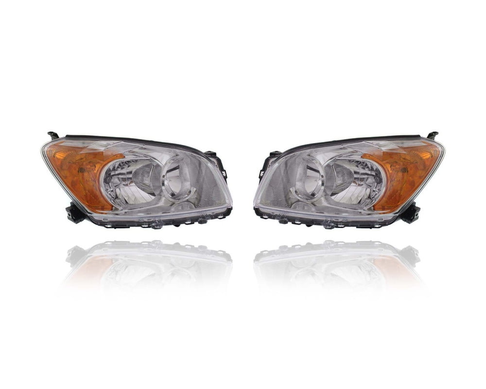 Headlight Assembly - Compatible/Replacement for '09-12 Toyota RAV4 Base ...