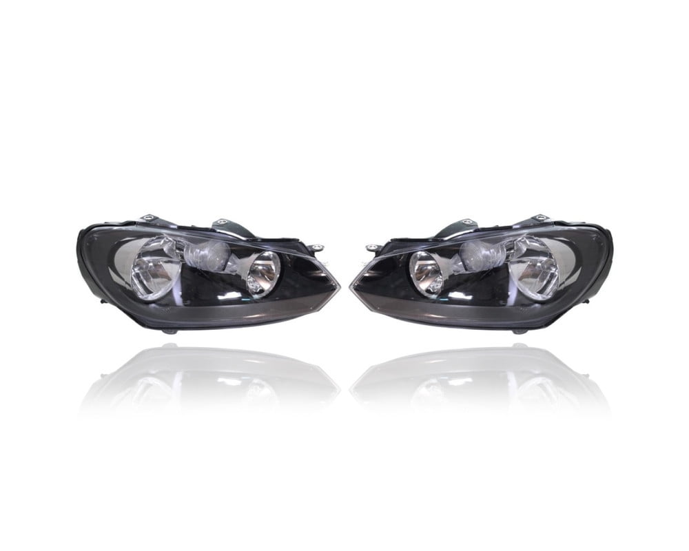 Headlight Assembly - Compatible/Replacement for '10-14 VW Volkswagen ...