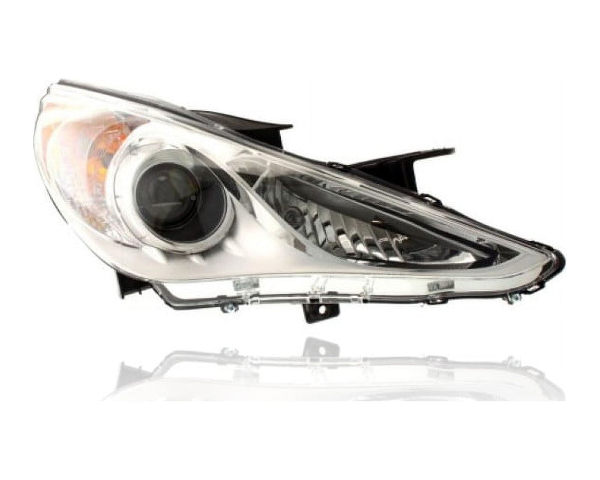 Headlight Assembly - Compatible/Replacement for '11-14 Hyundai Sonata ...
