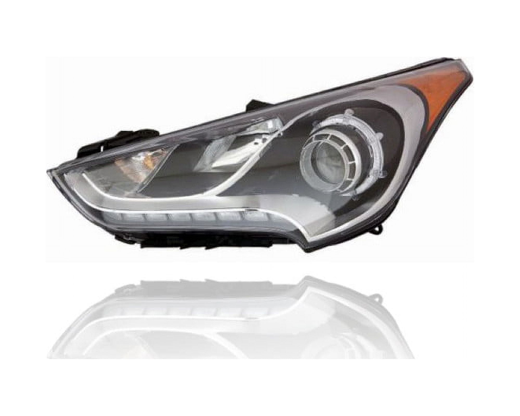 Headlight Assembly - Compatible/Replacement for '12-17 Hyundai Veloster ...