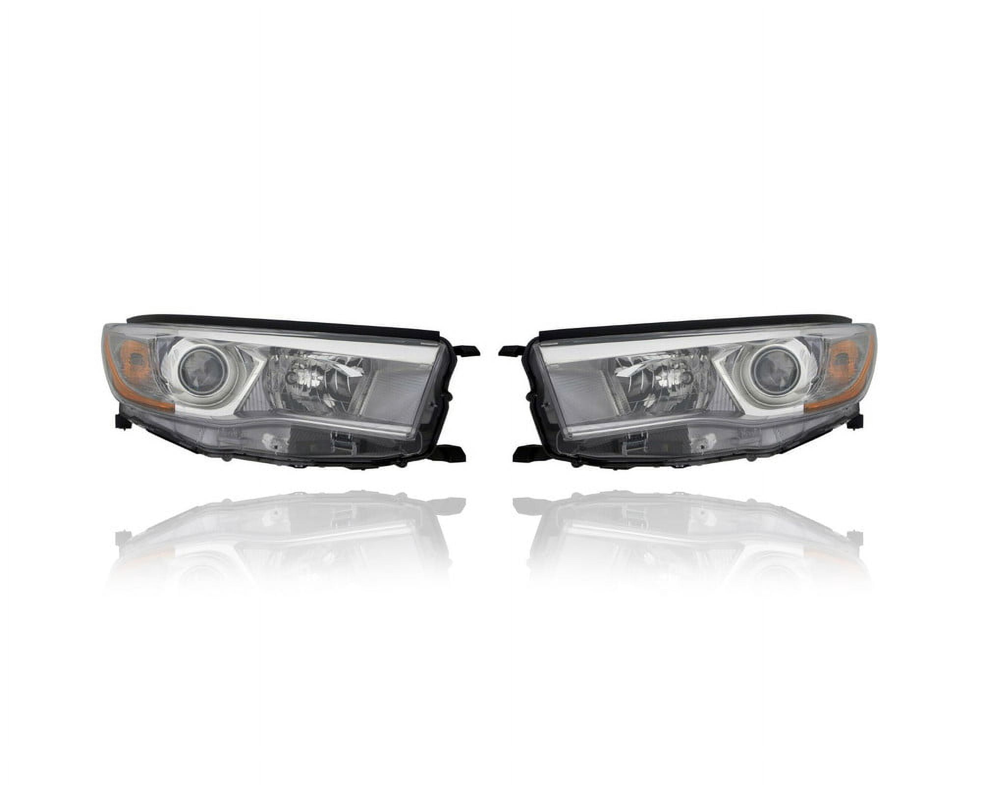 Headlight Assembly - Compatible/Replacement for '14-16 Toyota ...