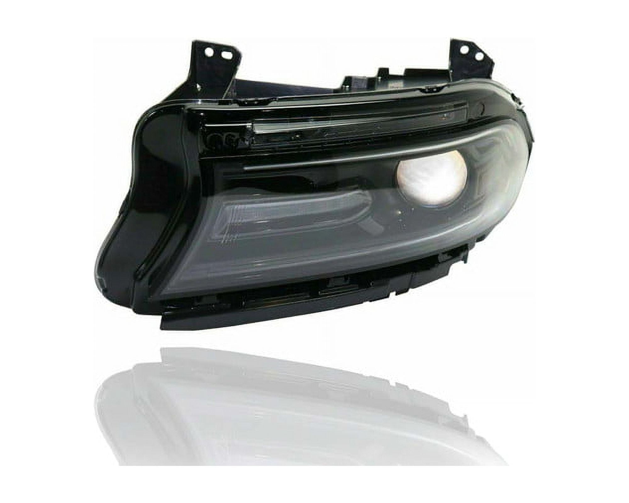Headlight Assembly - Compatible/Replacement for '16-17 Dodge Charger SE ...