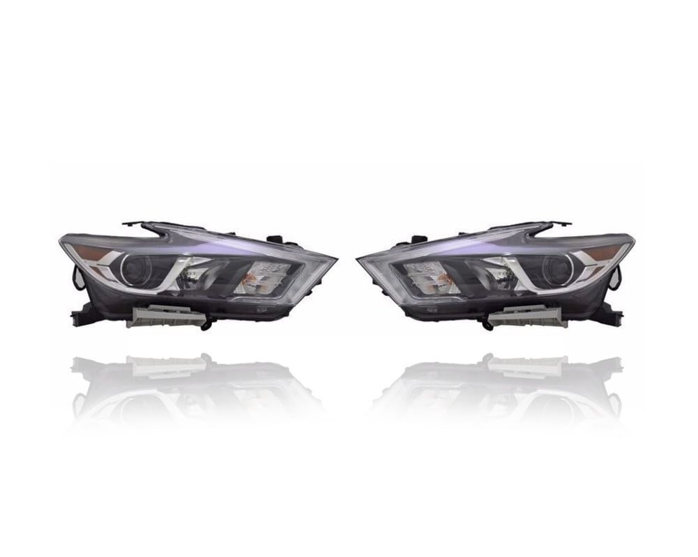 Headlight Assembly - Compatible/Replacement for '16-18 Nissan Maxima S ...