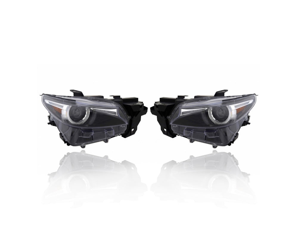 Headlight Assembly - Compatible/Replacement for '16-20 Mazda CX-9 ...