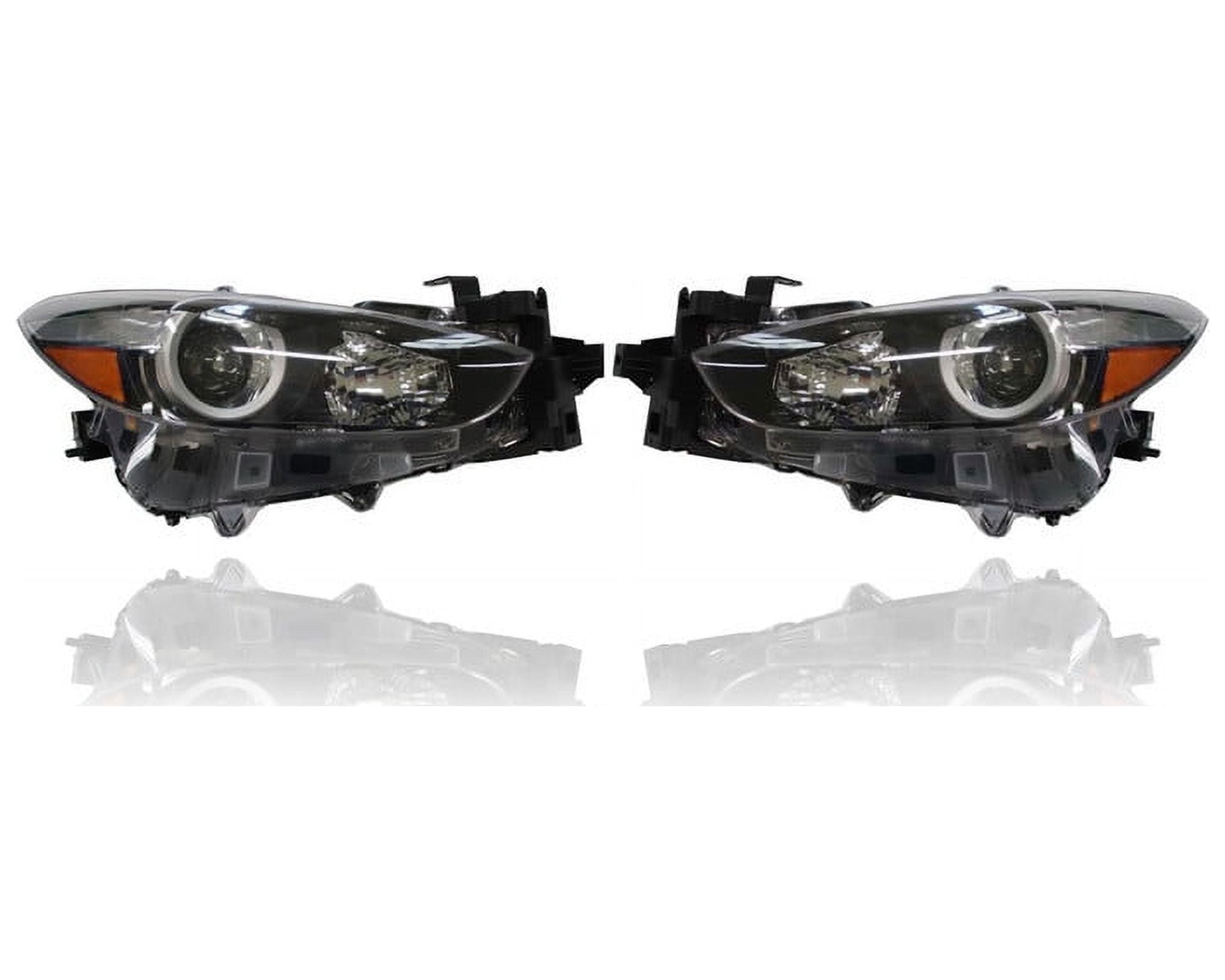 Headlight Assembly - Compatible/Replacement for '17-18 Mazda Mazda3 ...