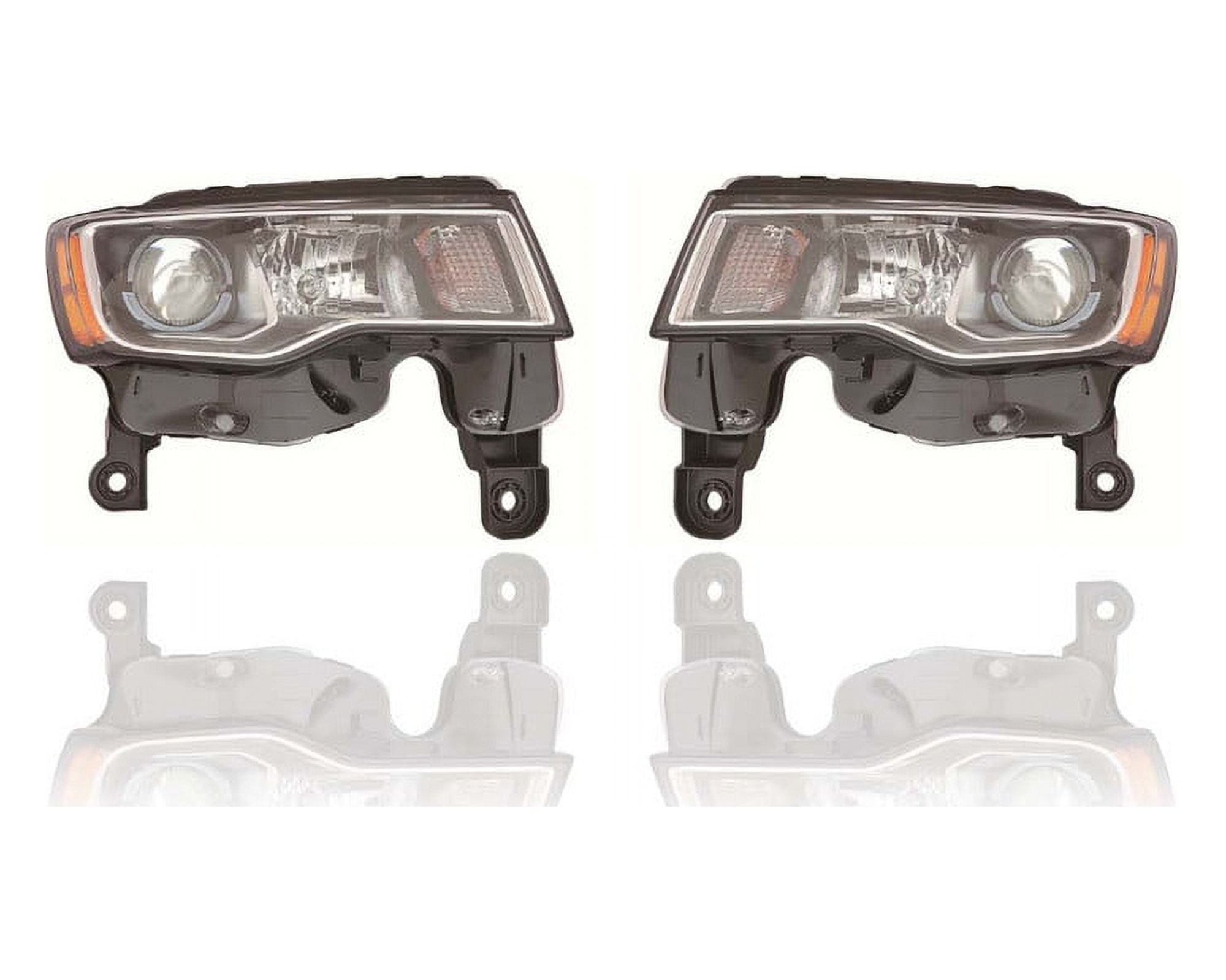 Headlight Assembly - Compatible/Replacement for '17-21 Jeep Grand ...