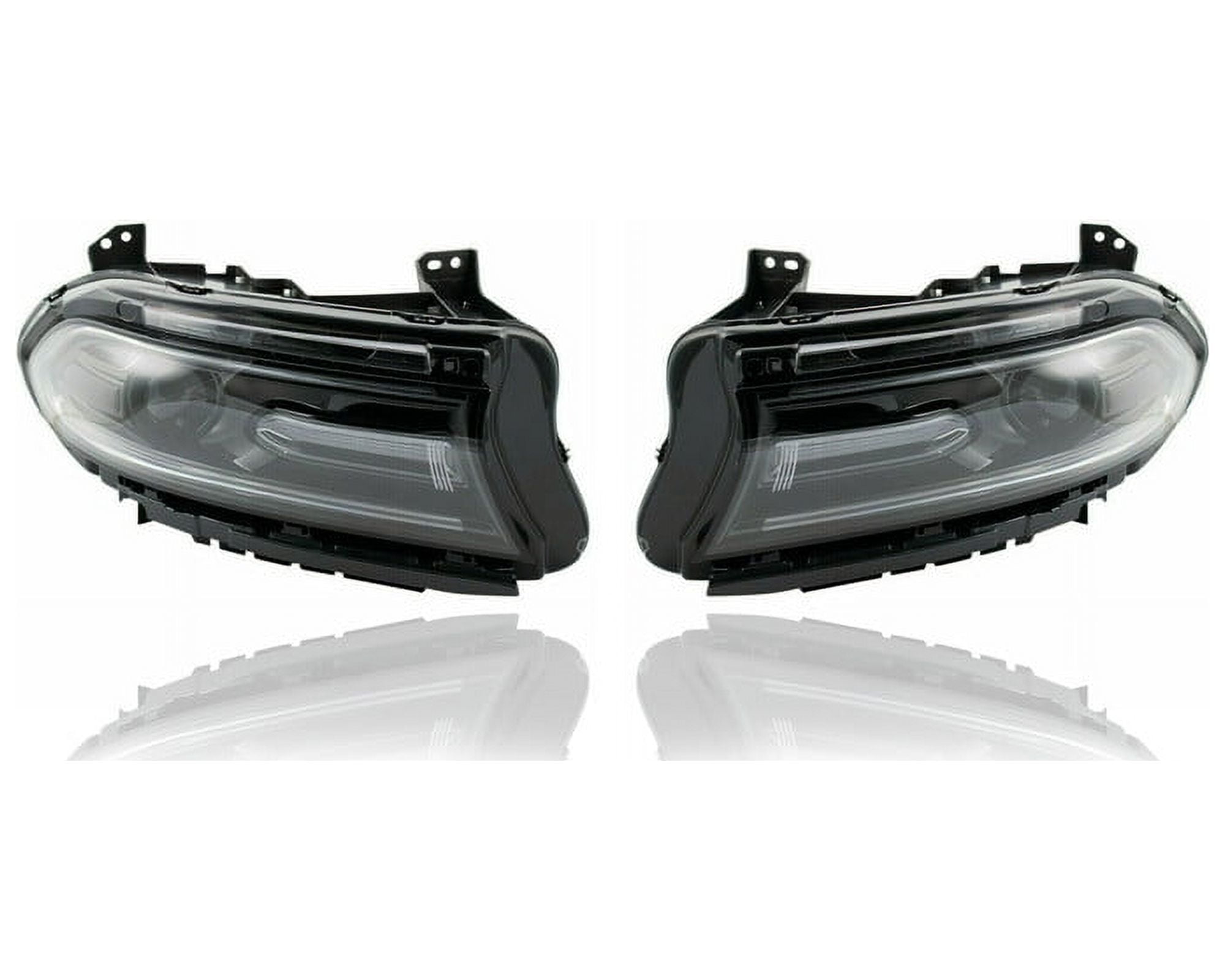 Headlight Assembly - Compatible/Replacement for '18-21 Dodge Charger ...