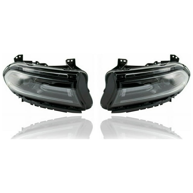Headlight Assembly - Compatible/Replacement for '18-21 Dodge Charger ...