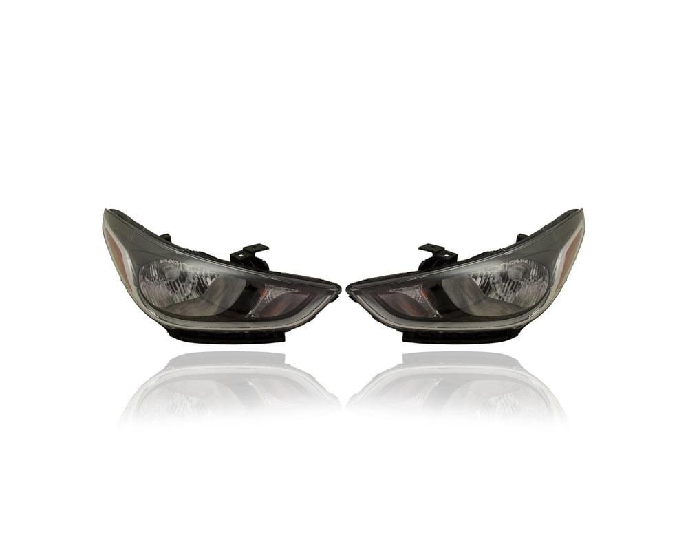 Headlight Assembly - Compatible/Replacement for '18-21 Hyundai Accent ...