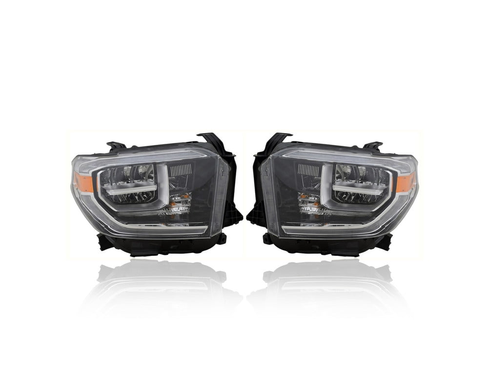 Headlight Assembly - Compatible/Replacement for '18-21 Toyota Tundra ...