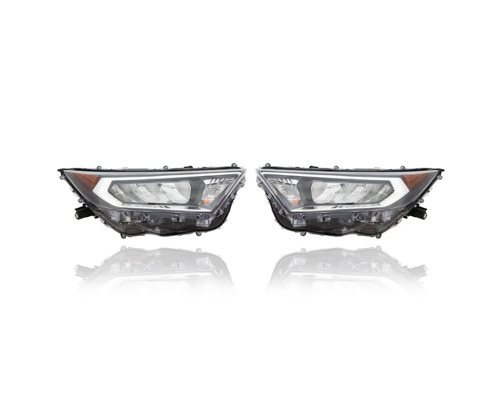 Headlight Assembly - Compatible/Replacement for '19-21 Toyota RAV4 XLE ...