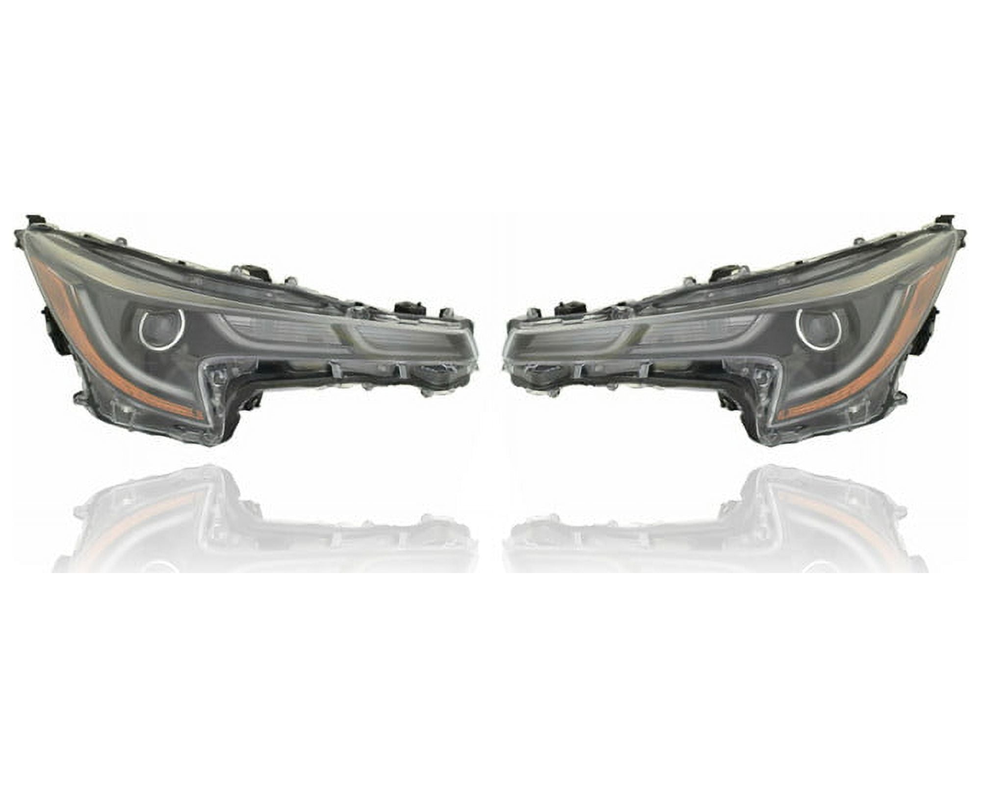Headlight Assembly - Compatible/Replacement for '20-21 Toyota Corolla ...