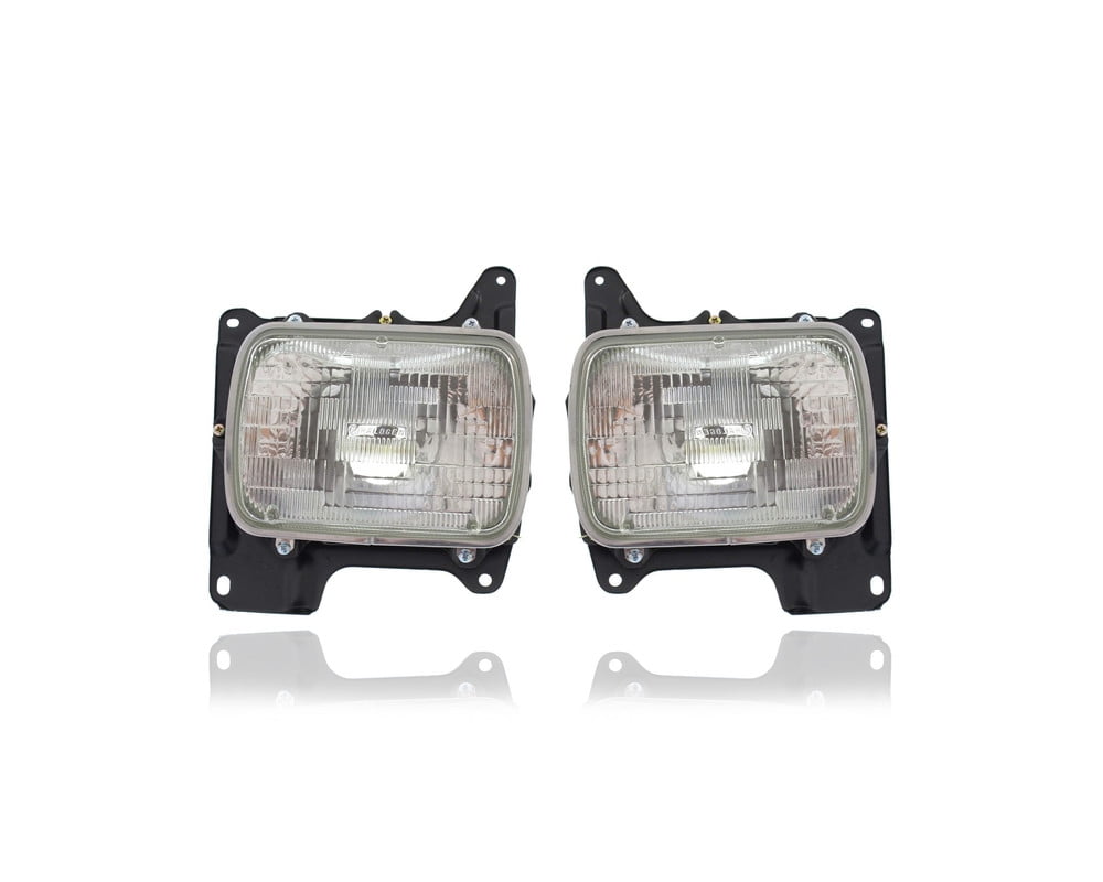 Headlight Assembly - Compatible/Replacement for '86-97 Nissan Hardbody ...