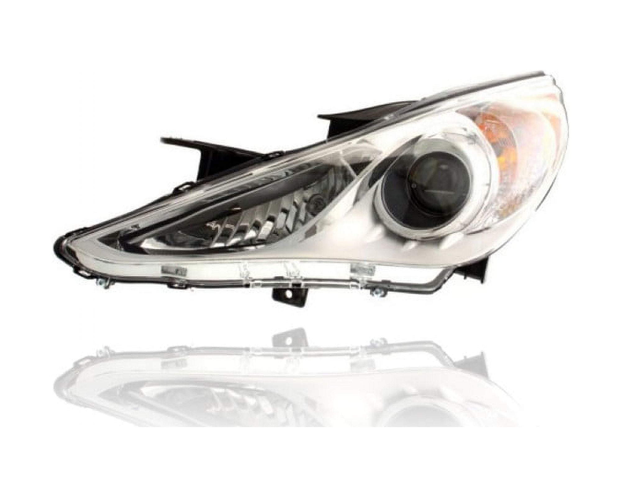 Headlight Assembly - Compatible/Replacement for '11-14 Hyundai Sonata ...