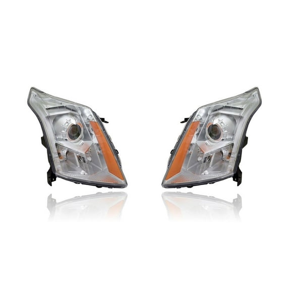 Headlight Assembly - Compatible/Replacement for '14-16 Cadillac SRX ...