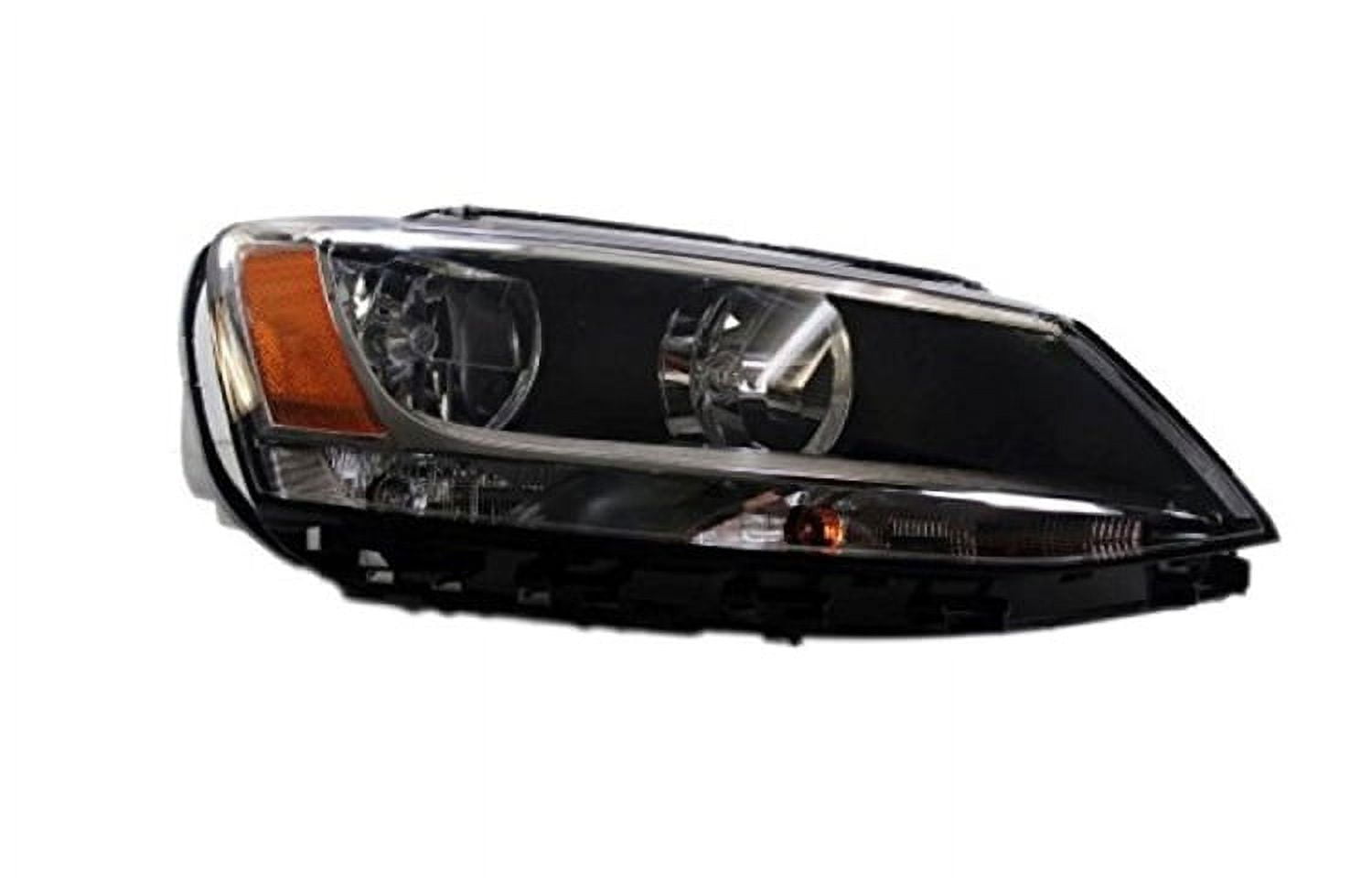 Headlight Assembly - Cooling Direct Fit/For 11-14 Volkwagen VW Jetta ...