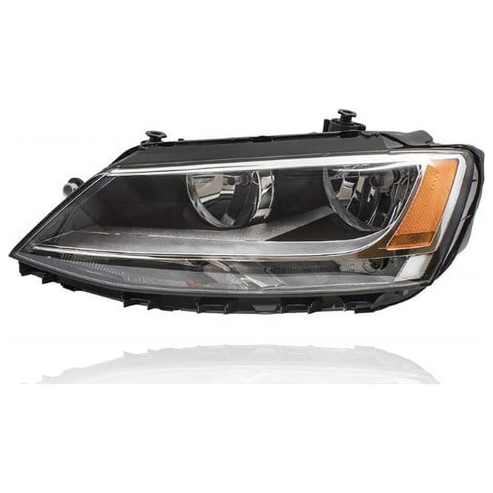 Headlight Assembly - Cooling Direct Fit/For 15-18 Volkswagen Jetta/GLI ...