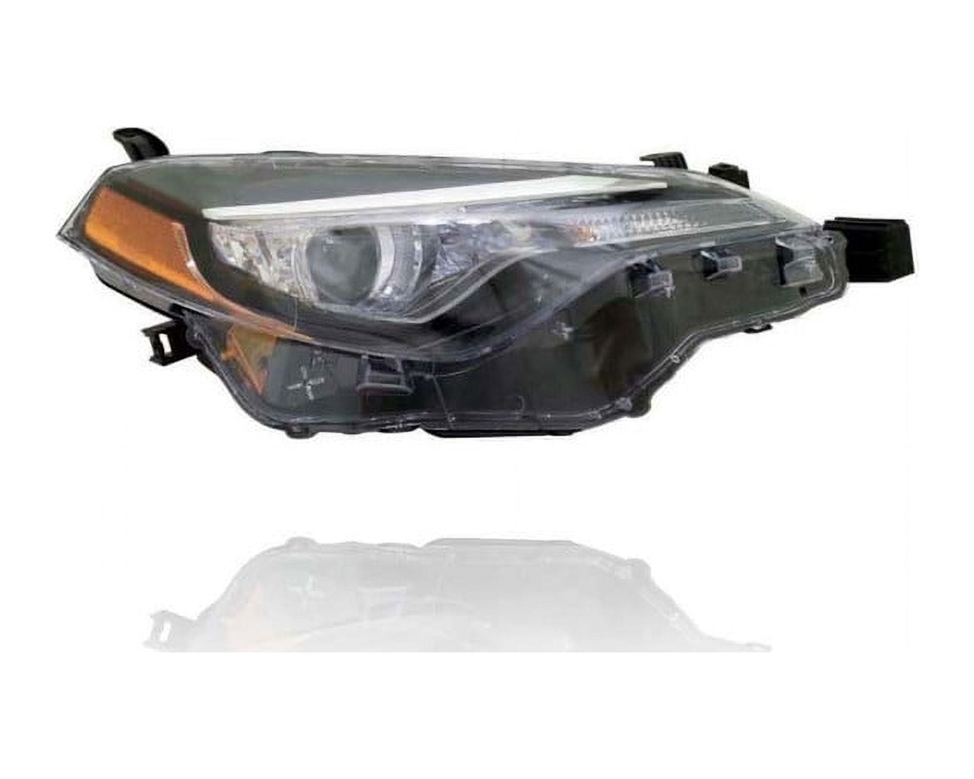 Headlight Assembly - Cooling Direct Fit/For 17-19 Toyota Corolla-Ce/L ...