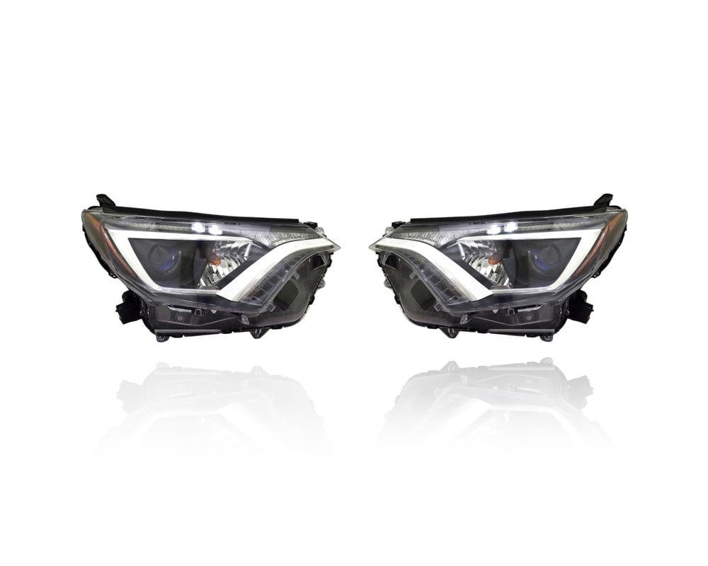 Headlight Assembly - Depo Fit/For 16-18 Toyota RAV4/Hybrid-LE/XLE/Japan ...