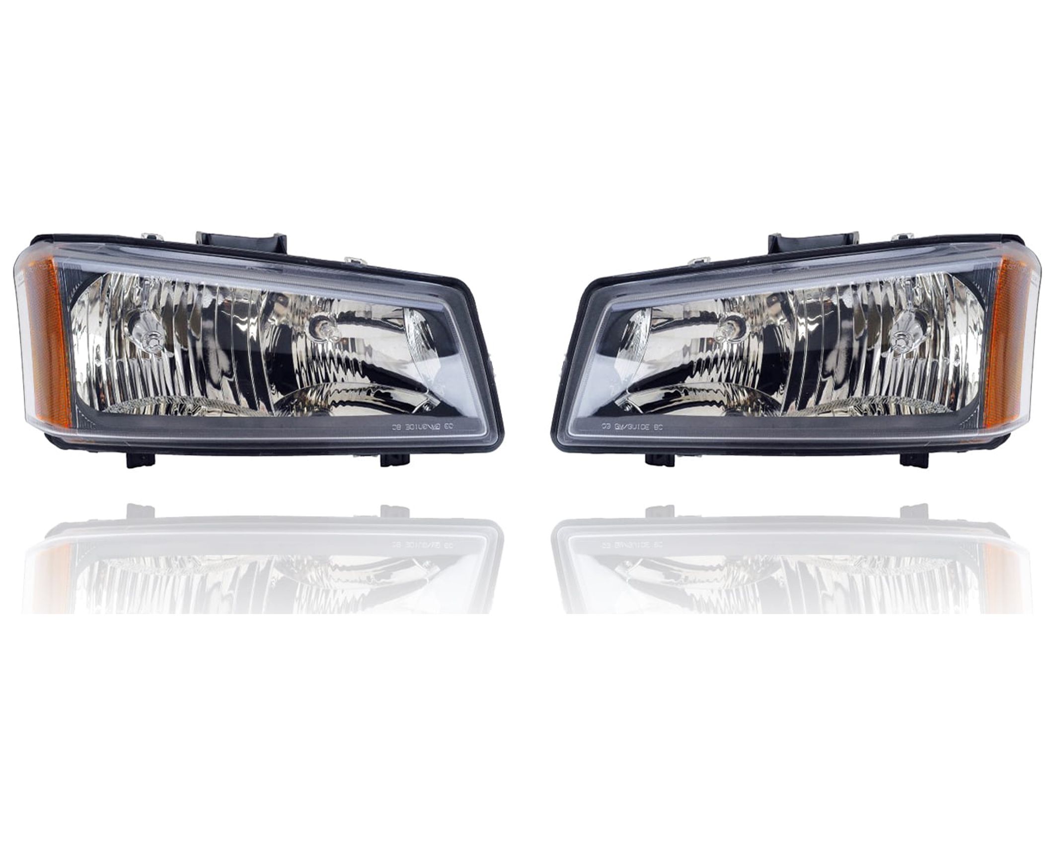 Headlight Assembly - Eagle Eye Fit/For 10396912, 10396913 03-04 ...