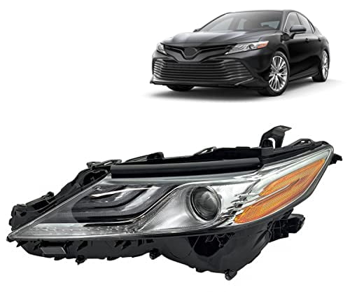 Headlight Assembly Replacement For Toyota 2018 2019 2020 Camry XLE ...