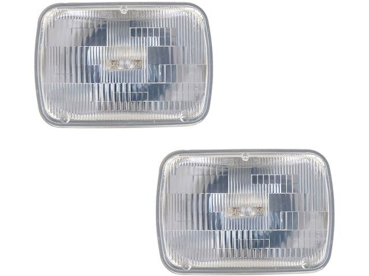 Headlight Assembly Set 2 Piece - Compatible with 1982 - 1993 Chevy S10 ...