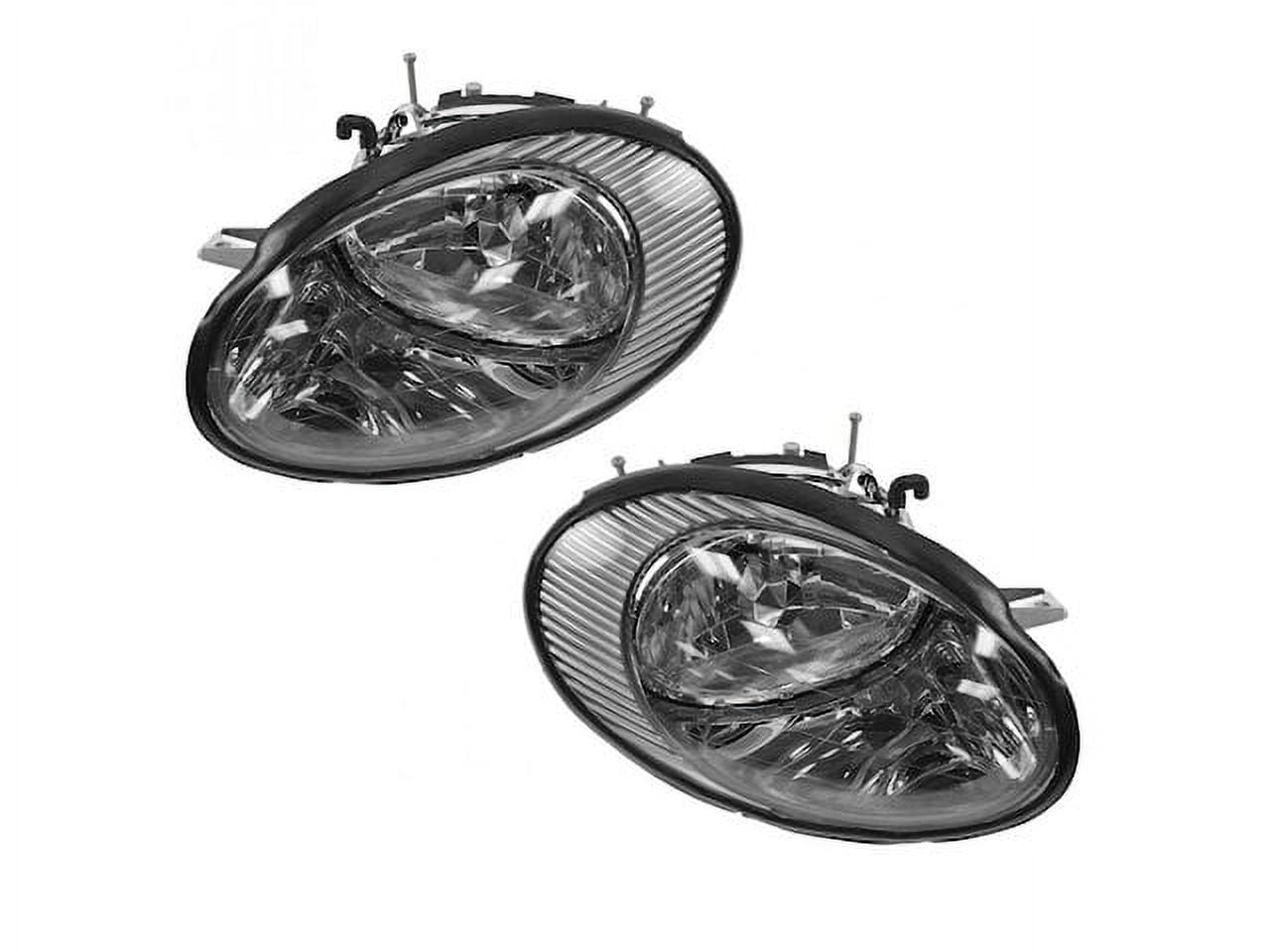 Headlight Assembly Set 2 Piece - Compatible with 1996 - 1998 Ford ...