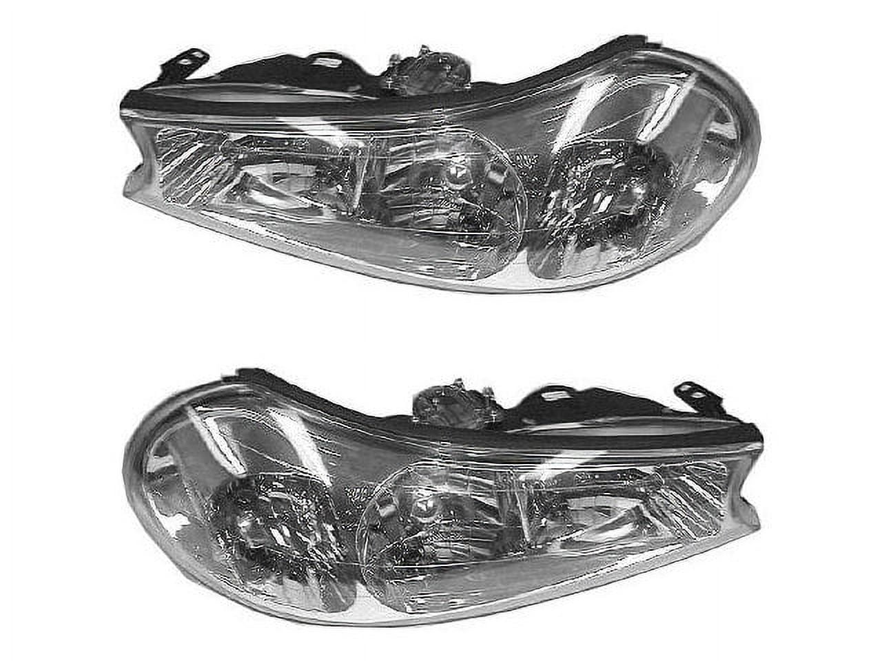 Headlight Assembly Set 2 Piece - Compatible with 1998 - 2000 Ford ...