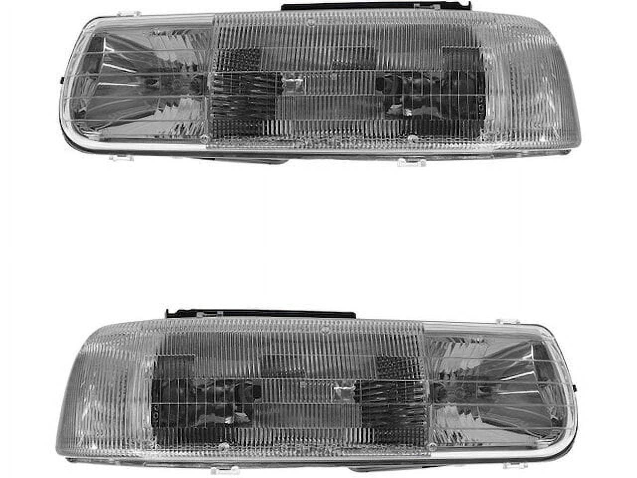 Headlight Assembly Set 2 Piece - Compatible with 2000 - 2006 Chevy ...